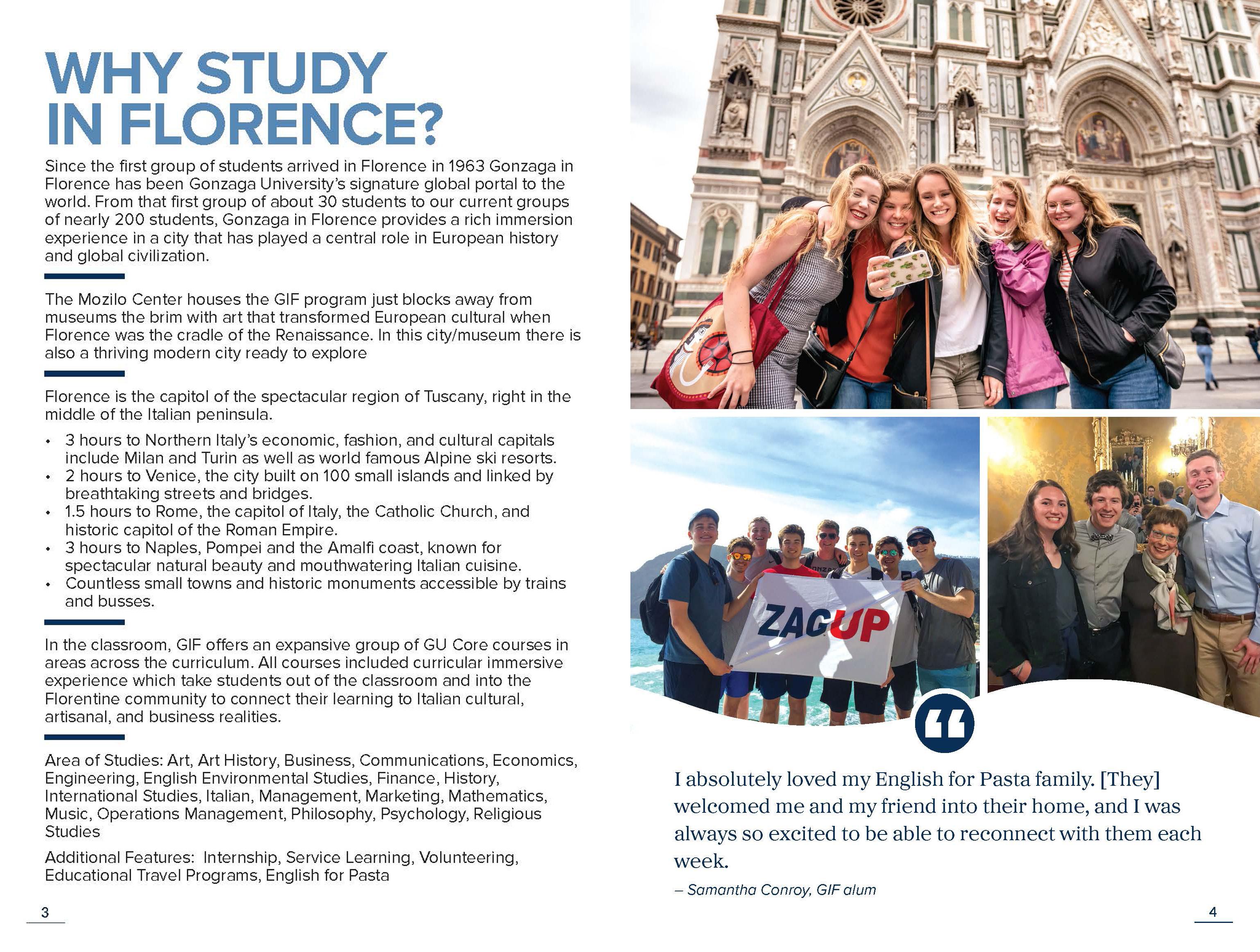 Florence Study Abroad Programs